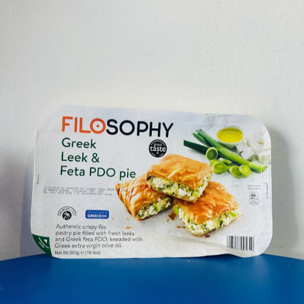 Filosophy Greek Leek & Feta Pie – Souvlaki Warehouse